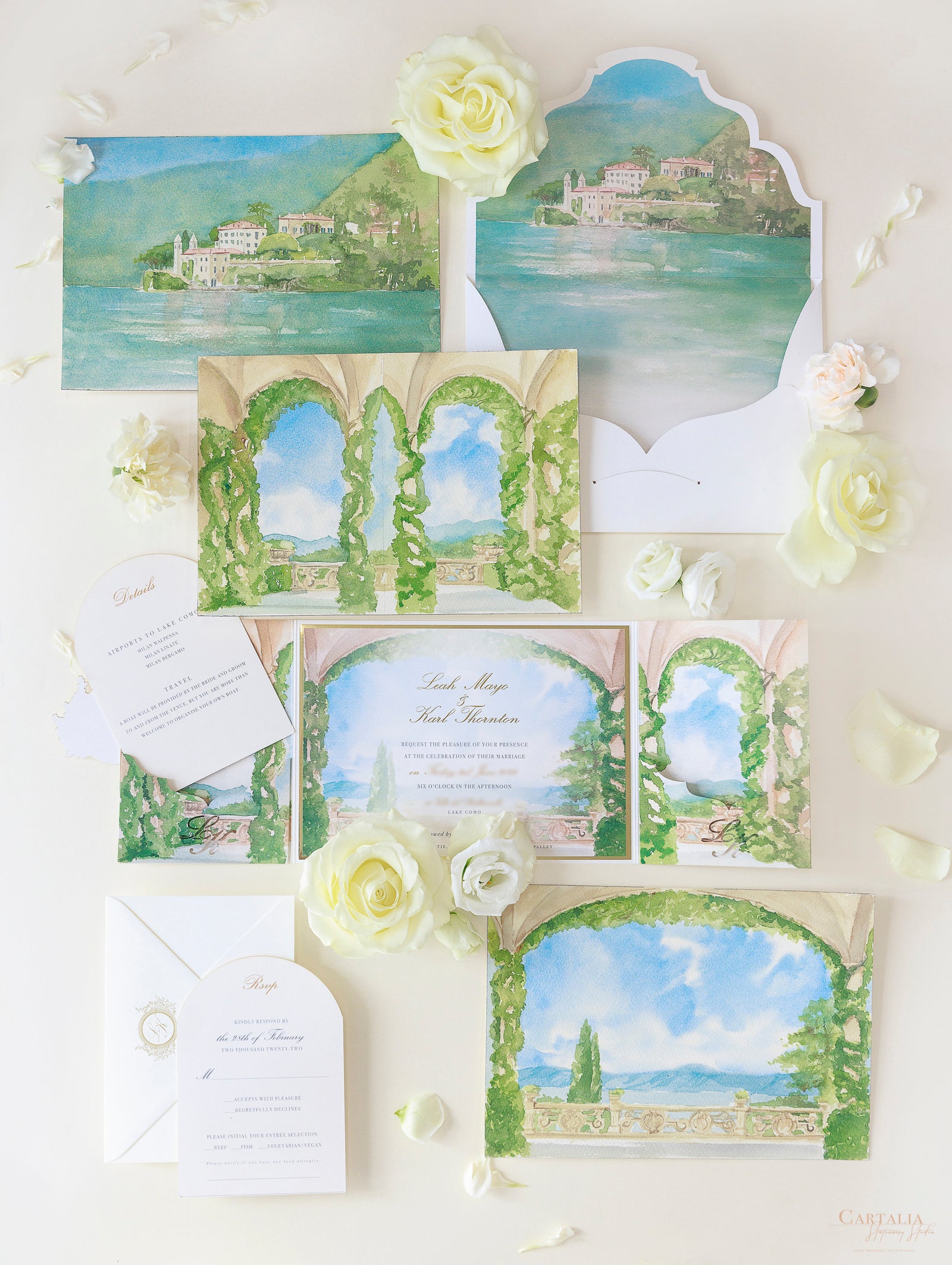 Cartalia Wedding | Beautifully personalised wedding stationery