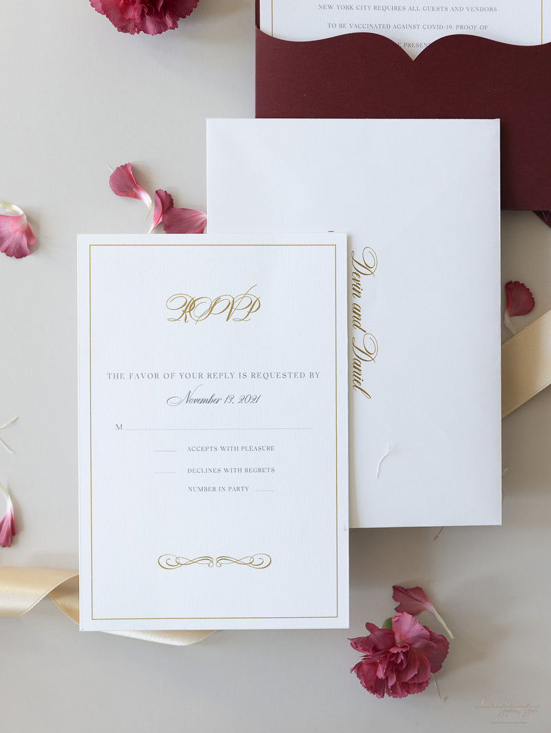 St Regis Hotel in New York Venue | Deluxe Red & Gold Pocket | Bespoke ...